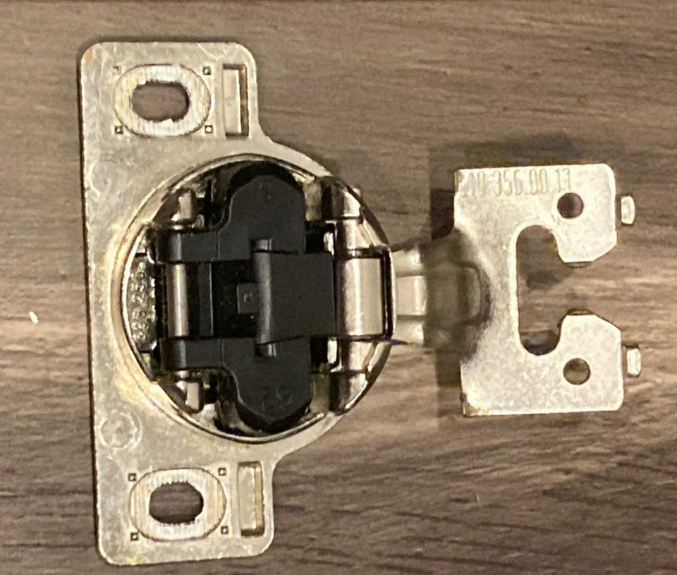 MEPLA Hinge - 698.256.50.00 - Nickel Face Frame w/ 510.356.00.13 ...