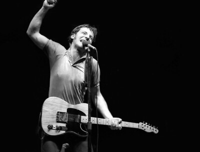 Bruce Springsteen on Canvas + Free 116 photo book Rock and Rowlands ...