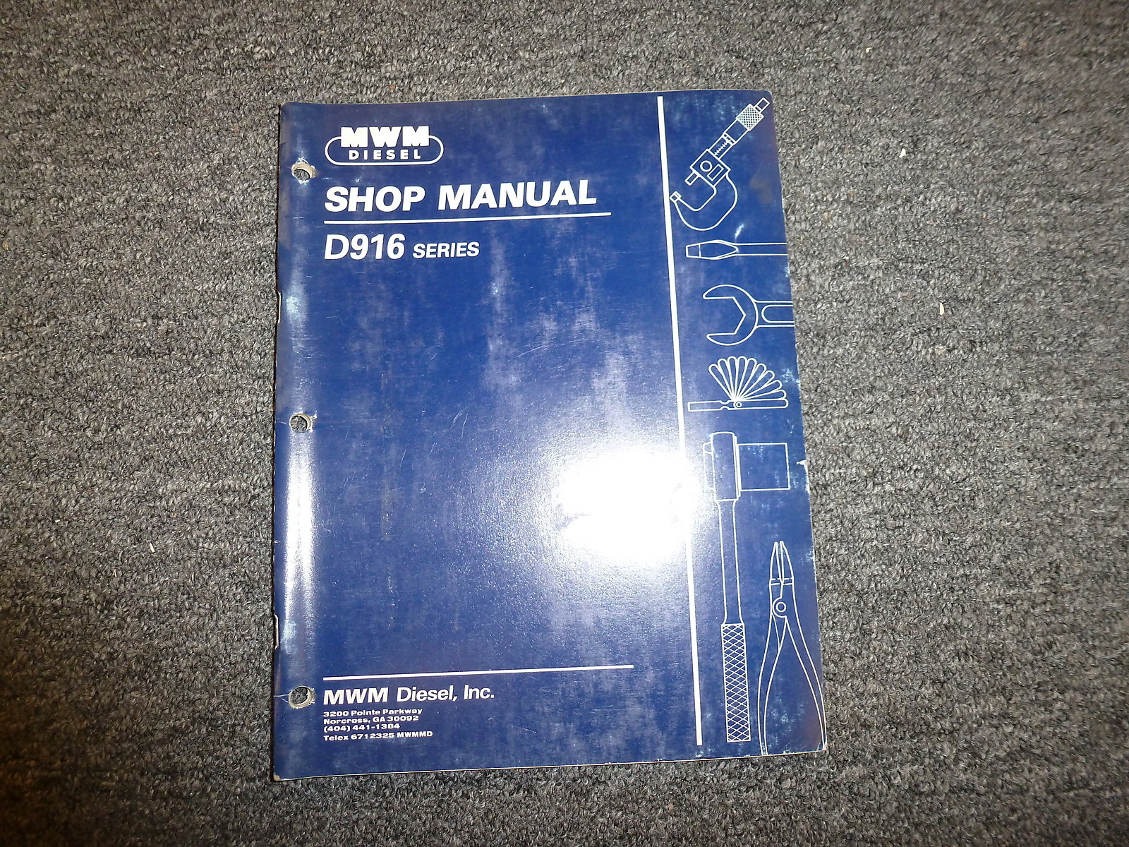 MWM Diesel D916-2 D916-3 D916-4 D916-6 Engine Shop Service Repair ...