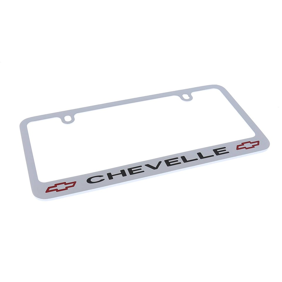 Chevrolet Chevelle License Plate Frame (Chrome) | eBay