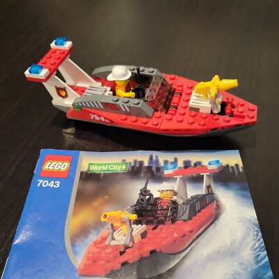 LEGO 7043 - Firefighter (2004) - All Parts w/ Instructions | eBay