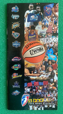 WNBA 1998 COMPLETE LEAGUE SCHEDULE AND TEAM INFORMATION BOOKLET | eBay