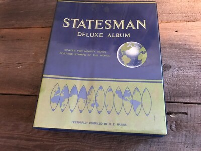 1975 Statesman Deluxe Stamp Album | eBay