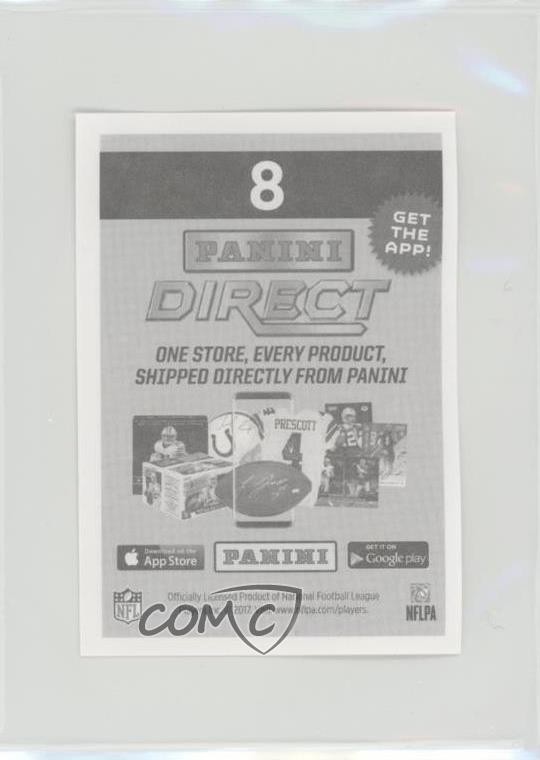 2017 Panini Album Stickers 2017 NFL Draft Solomon Thomas #8 Rookie RC ...