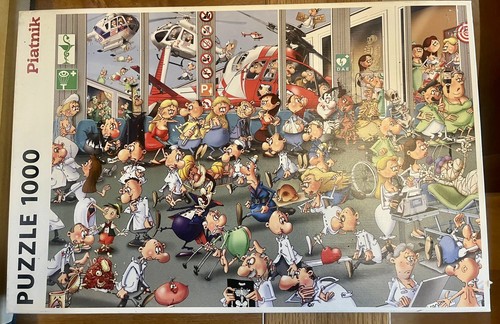 Ruyer Piatnik 1000-Piece Jigsaw Puzzle – Accidents & Emergencies ...