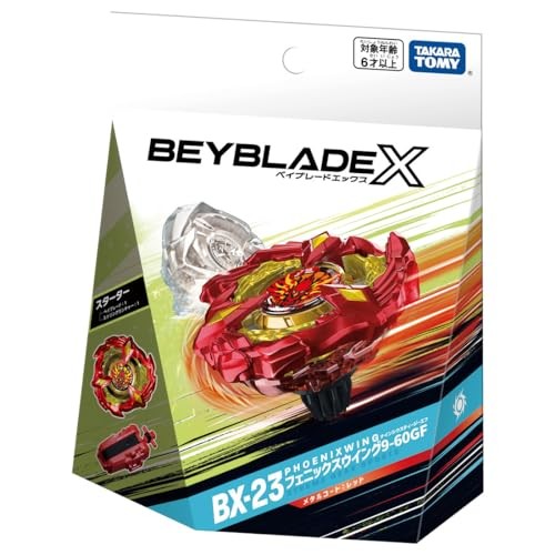 BEYBLADE X Starter Pack BX-23 Phoenix Wing Beyblade Kids Toy 9-60GF ...