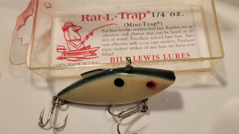 Rat L Trap Glow Trap 1/4 oz Mini Trap | eBay