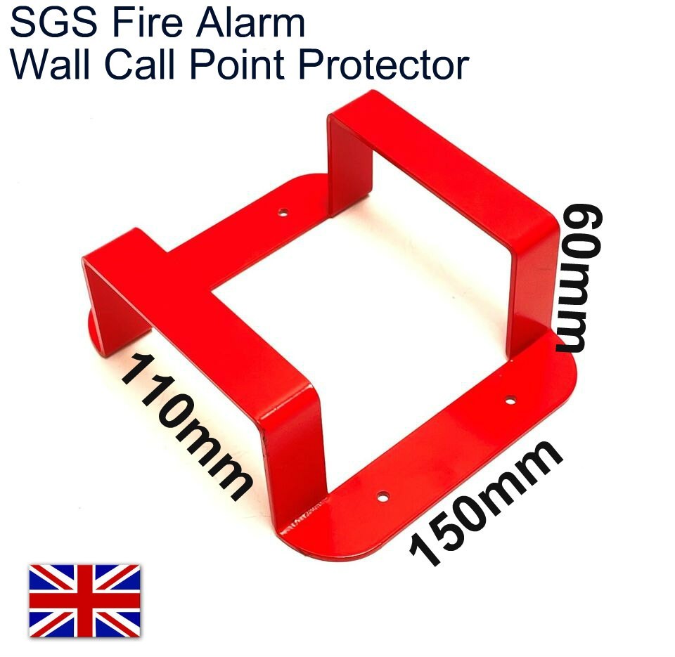 Fire Alarm Manual Call Point MCP Guard Protector Brushed Stainless ...