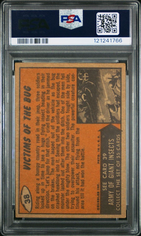 1962 Mars Attacks #38 Victims of the Bug PSA 3 VG | eBay
