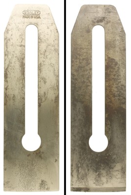 Orig. "Notched Rectangle" Iron for Stanley No. 3/5 1/4 Planes ...