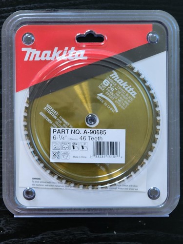 makita A-90685 6-1/4” 46 Teeth Carbide Tipped Blade | eBay