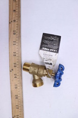 Watts Lead Free Boiler Drain Shutoff Dual Connection Solder Or Male ...