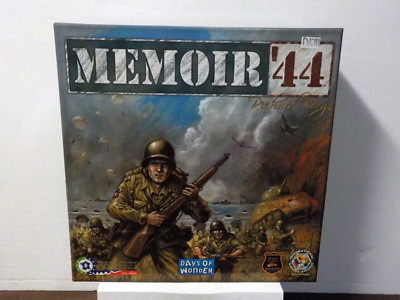 N C0106 Days of Wonder Richard Borg "Memoir '44" Base Board Game ...