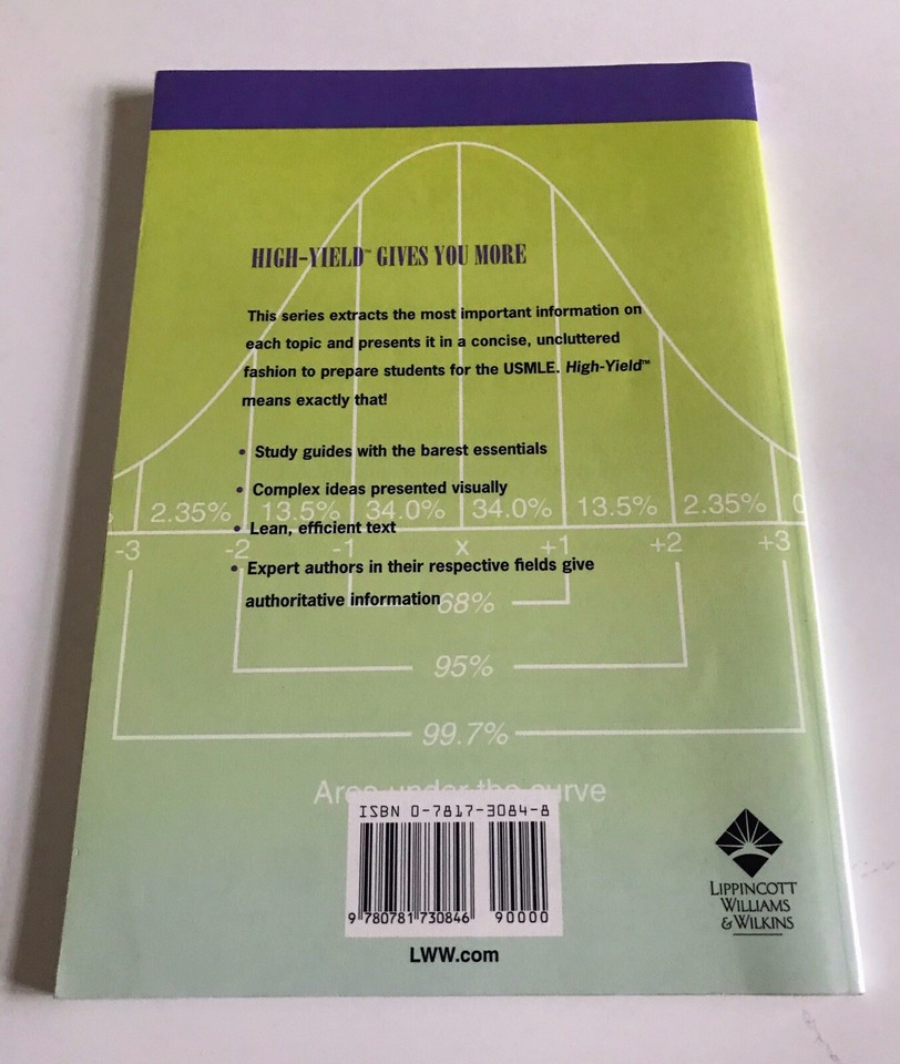 USMLE - High-Yield Behavioral Science /Verhaltensforschung von Barbara ...