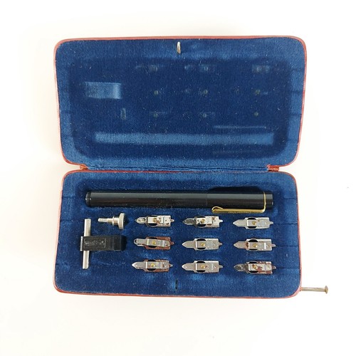 Vintage Calligraphy Fountain Pen Set With Nibs and Console Markant ...