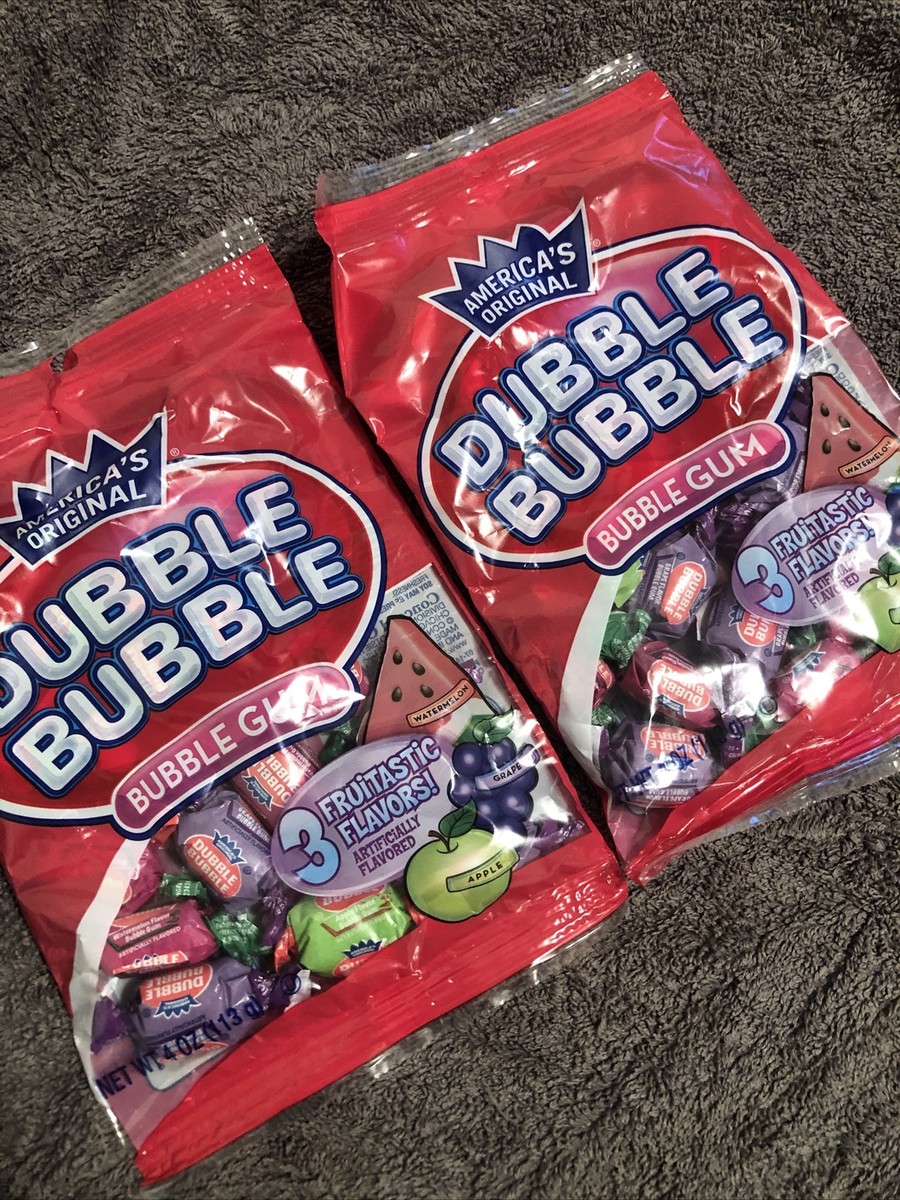 Dubble Bubble Gum Strawberry Dubble Bubble Gum Strawberry Super Sour,