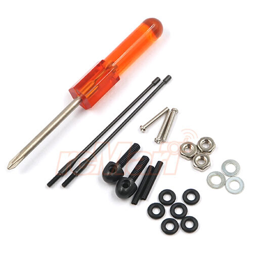 Tamiya 56555 1/14 RC Tractor Truck Metal Display Antenna Set Scania MAN ...