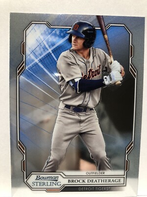 2019 Bowman Sterling #BPR-28 Brock Deatherage Detroit Tigers | eBay