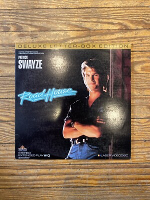 8059) LASERDISC Road House Patrick Swayze Deluxe Letterbox Edition 1989 ...