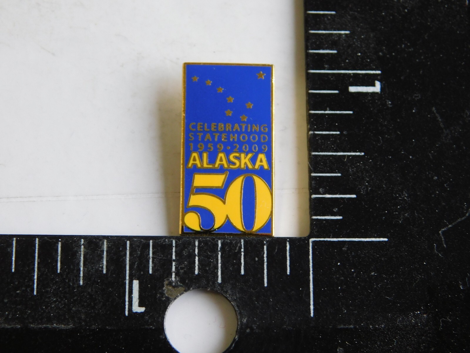 CELEBRATING STATEHOOD ALASKA 1959-2009 50 YEARS TRAVEL PIN | eBay