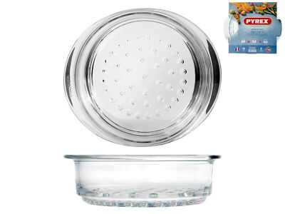 Pyrex Transparent Steam Cooking Glass Basket 20 Cm | eBay