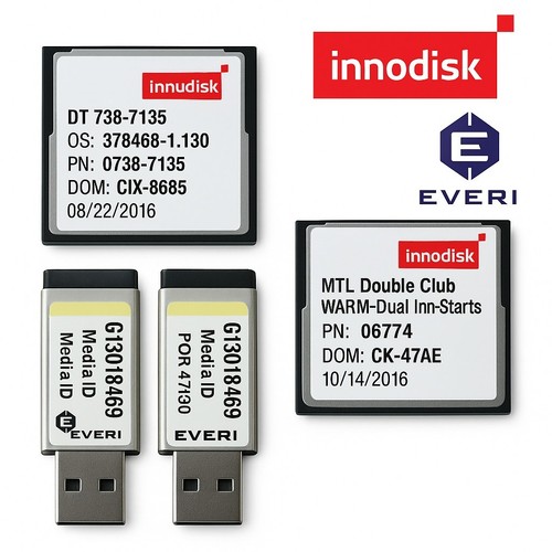 Everi InnoDisk USB & CF Media Lot - Double Jackpot Lions Share Slot ...