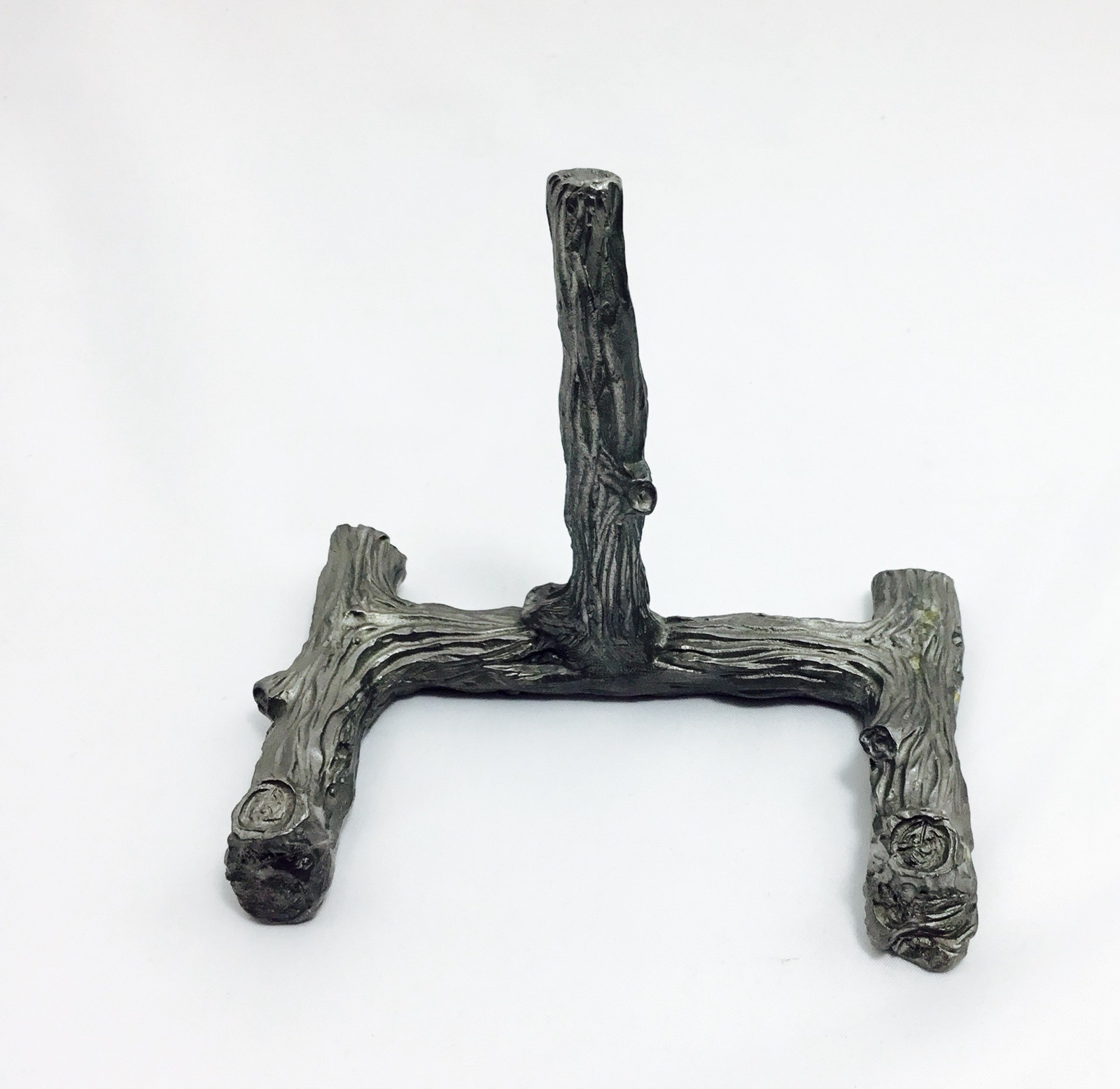 Michael Ricker Hand Signed Retired Pewter 1987 Christmas Plate/stand | eBay