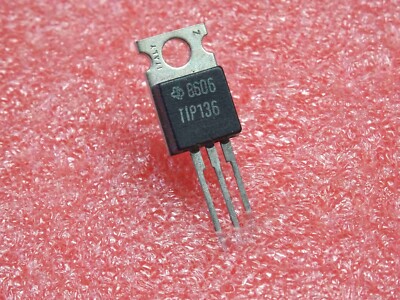 Lot x3: TIP 136 ~ TIP136 complementary Si PNP power darlington transistor | eBay