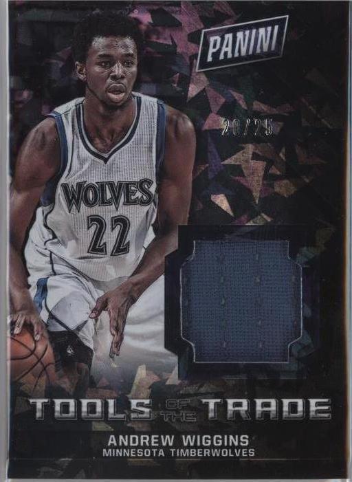 2016 Panini National Convention - Tools of the Trade Andrew Wiggins #13 ...
