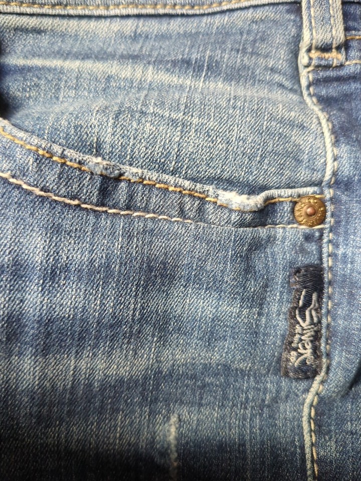 Silver Western Glove Works Sam Jeans Size W 30/L26 Womens CA00508 ...