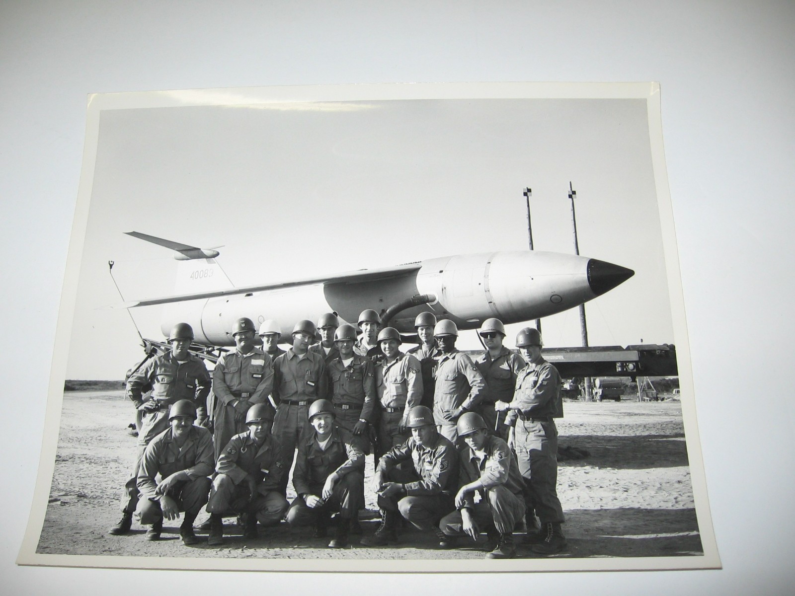Dec. 7, 1960 USAF Rare Launch Photo- MATADOR MISSILE, by 4504th MTW ...