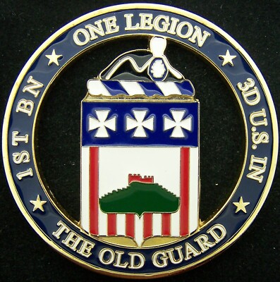 The Old Guard 1st Battalion 3rd US Infantry Commander & CSM Challenge ...