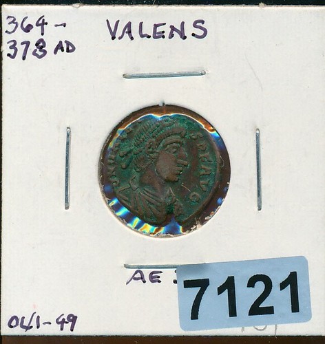 ROMAN ANCIENT -- 364-37 AD - VALENS - BRONZE - #7121 | eBay