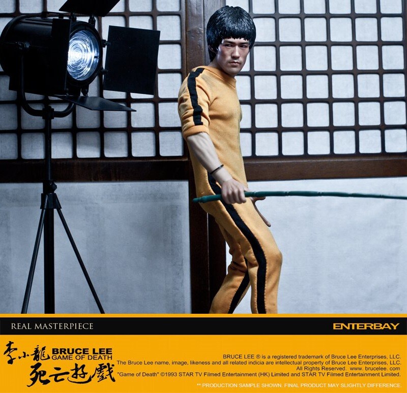 Bruce Lee Game of Death Behind the Scenes Limited Edition Enterbay 1/6 ...