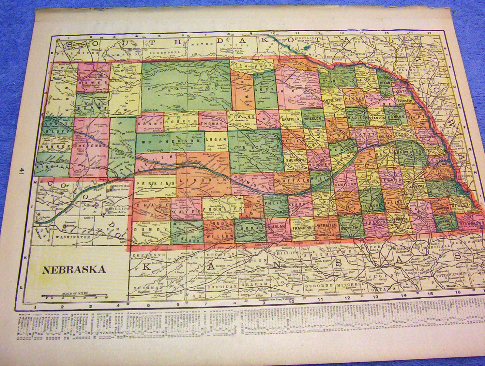 Santee Ne Map