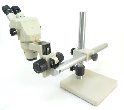 Olympus SZ30, SZ-STB1 Stereo Microscope on Boom Stand w/ GSWH10X/22 Eye ...