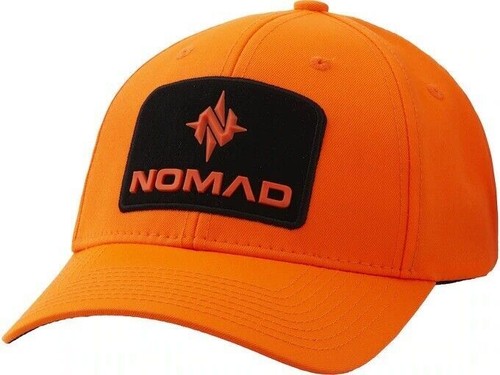 Nomad N MARK LOGO TRUCKER CAP HAT BLAZE ORANGE SNAPBACK RAISED LETTERS ...
