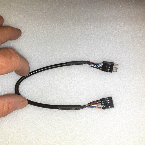 Internal Motherboard AC97 HD Audio 9pin Male To Female Extension Cable ...