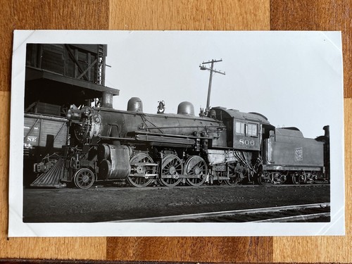 Soo Line Railroad Steam Engine Locomotive 806 Vintage Photo | eBay