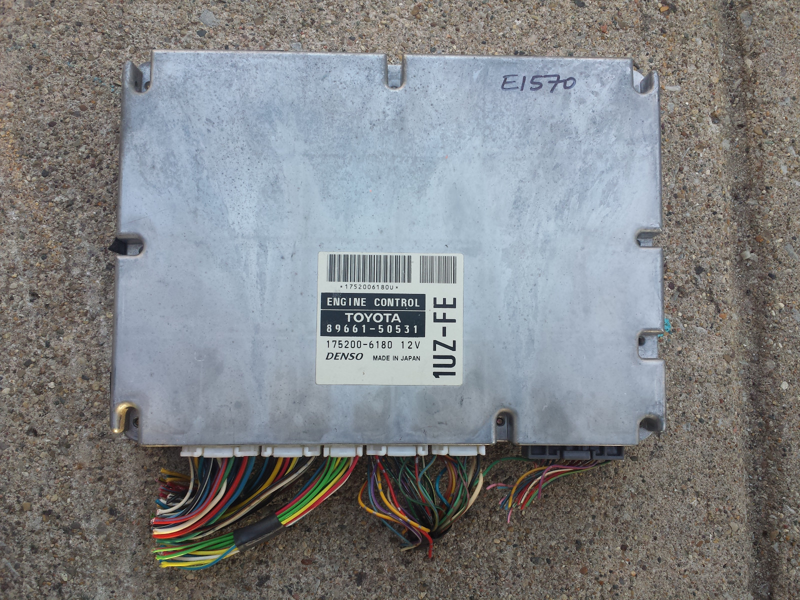 2000 Lexus LS400 ECM ECU Engine Control Module COMPUTER 89661-50530 ...