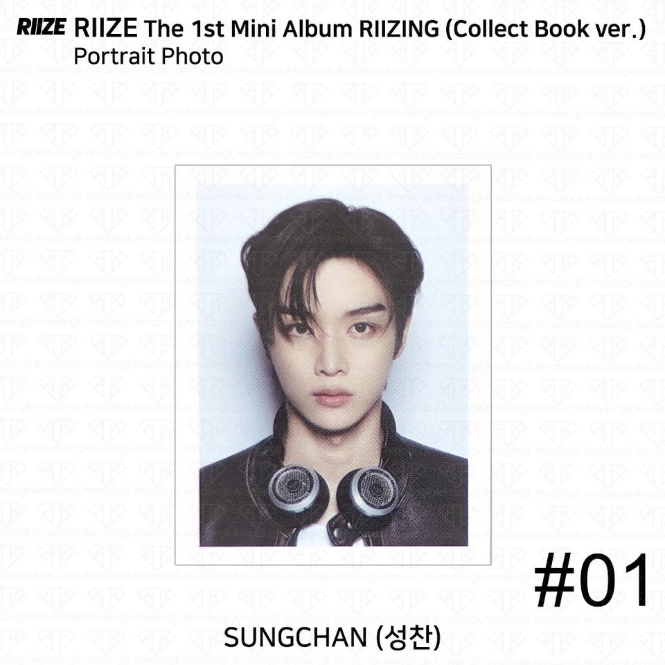 RIIZE The 1st Mini Album RIIZING Collect Book Photocard Portrait Photo ...