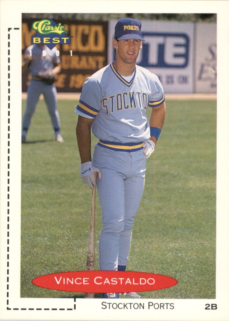 1991 Classic Best Vince Castaldo Stockton Ports #264 Baseball Card | eBay
