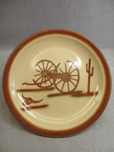 Broken Wheel Pattern Plate Tepco China Western Cowboy | eBay
