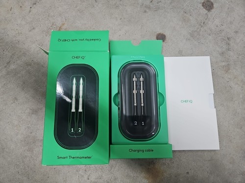 Chef IQ Smart Thermometer and Hub 2 Probe Set Waterproof Dishwasher ...