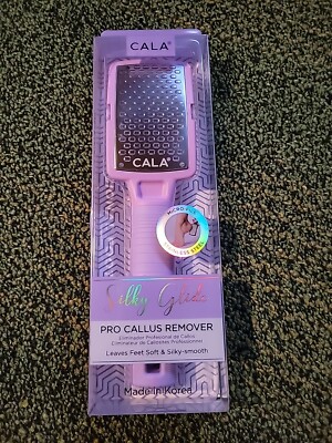 CALA Silky Glide Callus Remover Stainless Steel Micro-File Wet/Dry Skin ...