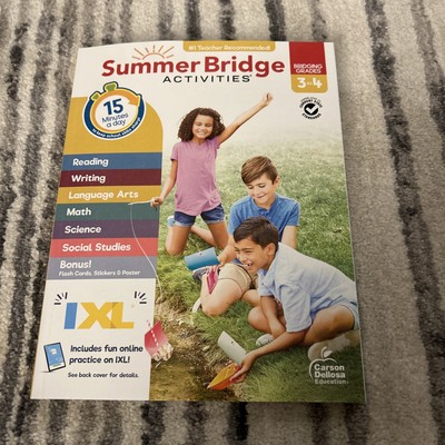 IXL & Summer Bridge Activities grades 3-4 new | eBay
