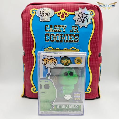 Loungefly SDCC LE Disney A Bug's Life Mini Backpack Bag and Heimlich ...