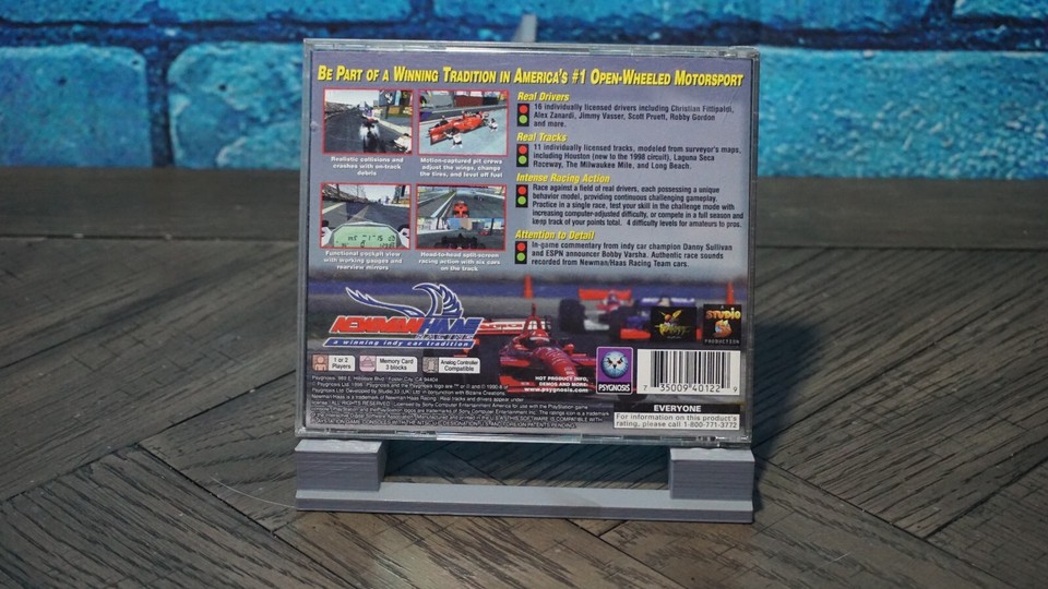 Newman Haas Racing (Sony Playstation 1 PS1, 1997) Game and Case ...