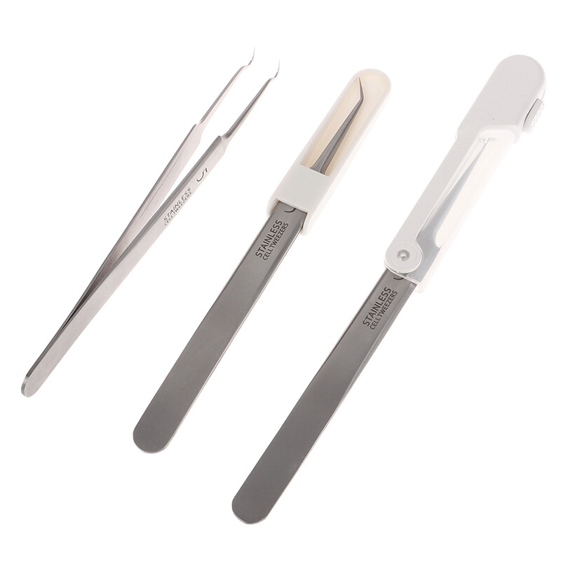 Light Led Acne Needle Tweezers Needle For Splinters Blackhead Removal ...