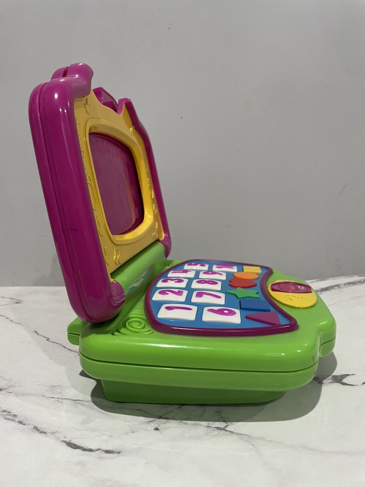 Vtg 2002 Barney Learning Laptop 5 Story Cartridges TESTED AND WORKS | eBay